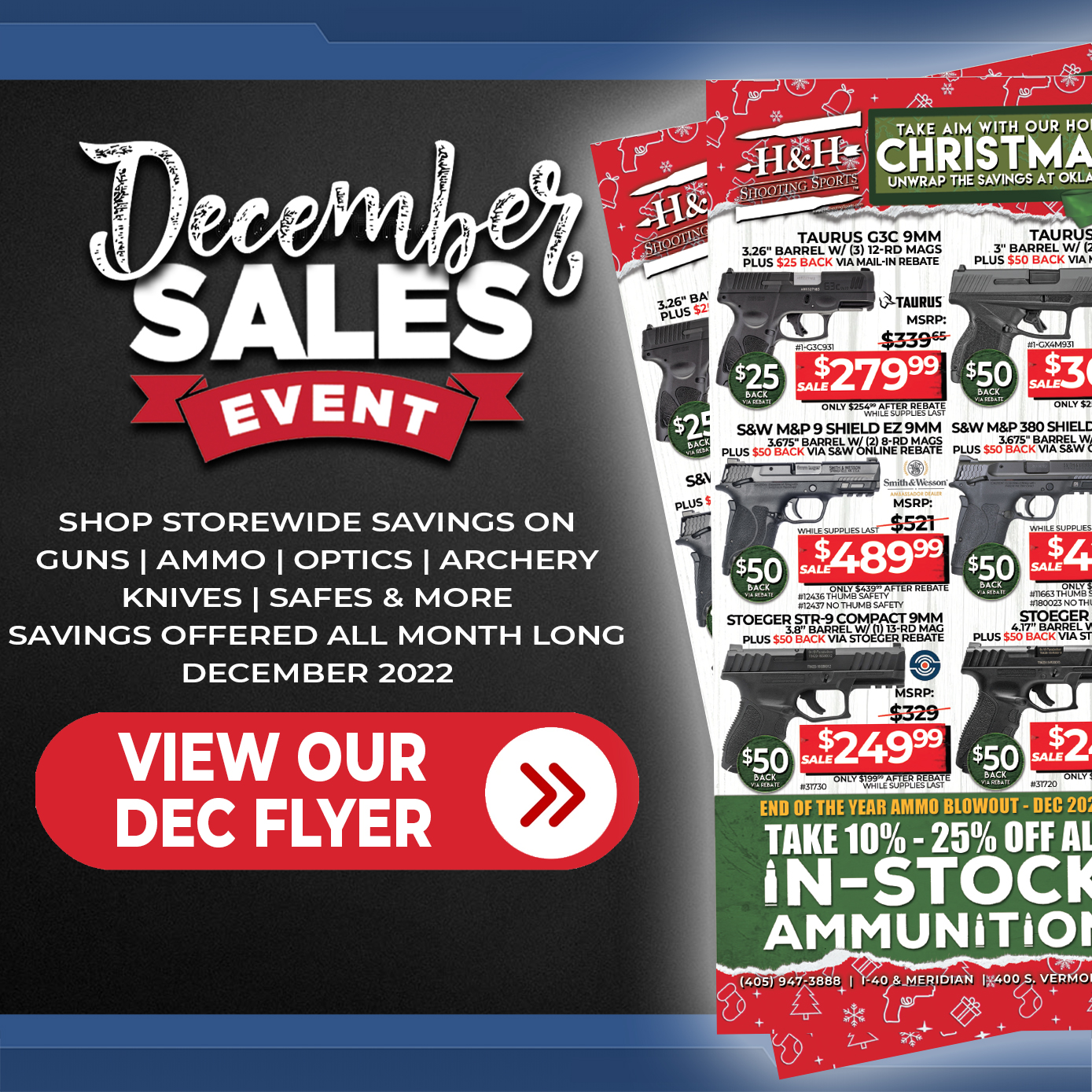 Christmas Super Sale - December 2022 | H&H Shooting Sports