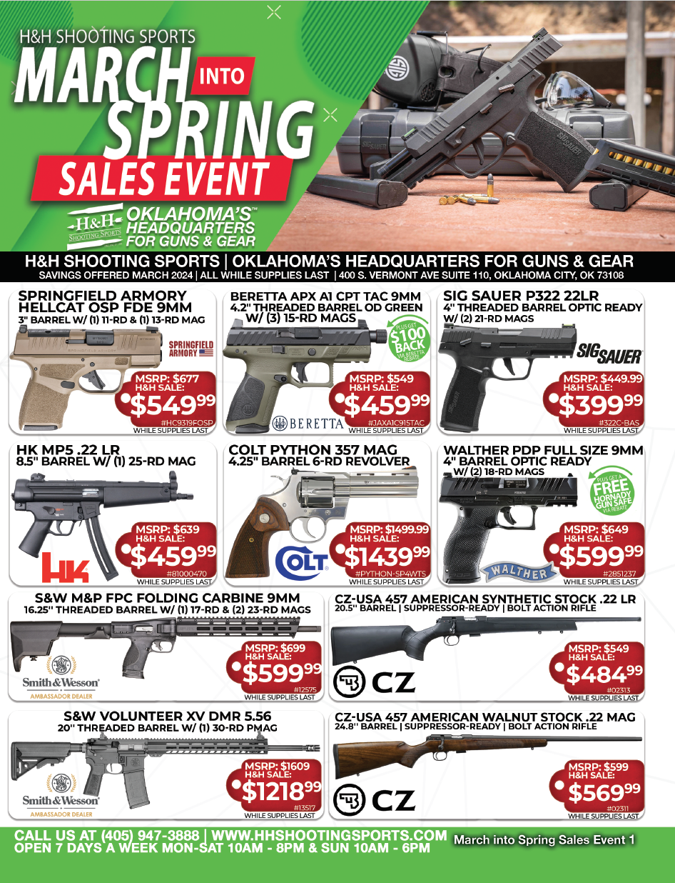 March into Spring Sales Event - March 2024 | Oklahoma City | H&H ...