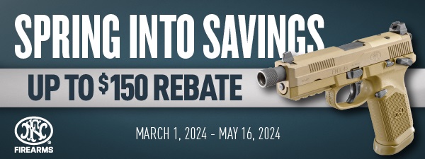 SAVE ON FN PISTOLS WITH ‘SPRING INTO SAVINGS’ CASH REBATE PROGRAM ...
