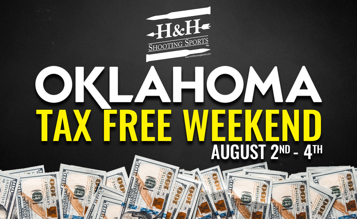 Don't Miss Out on Oklahoma's Tax-Free Weekend at H&H Shooting Sports ...